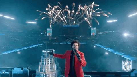 7 GIFs from Super Bowl Weeknd! (Halftime Show) by Sports GIFs | GIPHY