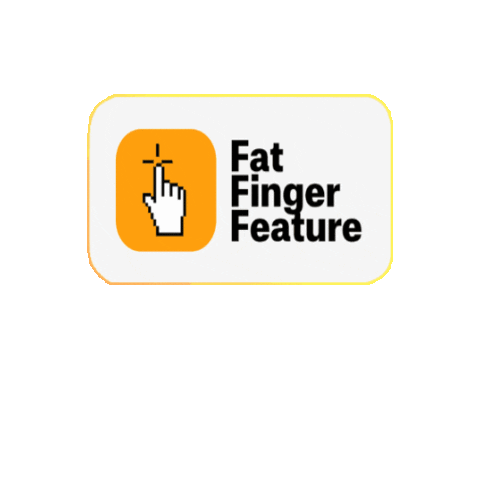 Fat Finger Feature GIFs on GIPHY - Be Animated