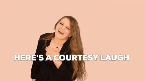 Courtesy-laugh GIFs - Get the best GIF on GIPHY