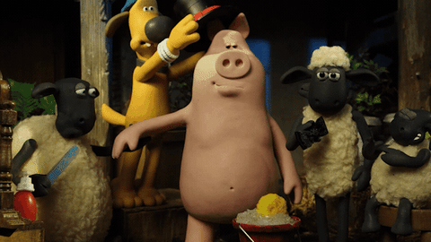 Shaun The Sheep Pig GIF by Aardman Animations - Find & Share on GIPHY