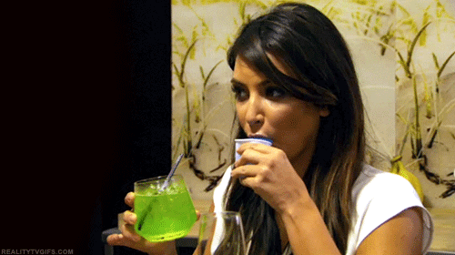 Kim Kardashian Drinking Gif By RealitytvGIF - Find & Share on GIPHY