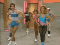 80s Workout Gif