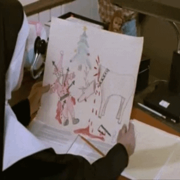Christmas Horror GIF by absurdnoise - Find & Share on GIPHY