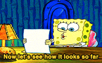Spongebob Procrastination Gif