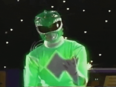 Power Rangers Morphing Gif