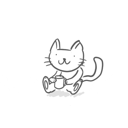 Art Cat GIF by hoppip - Find & Share on GIPHY