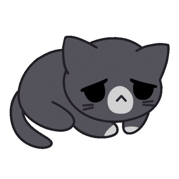 Animated Crying Cat