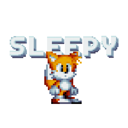 Tired Worn Out Sticker by Sonic the Hedgehog for iOS & Android | GIPHY
