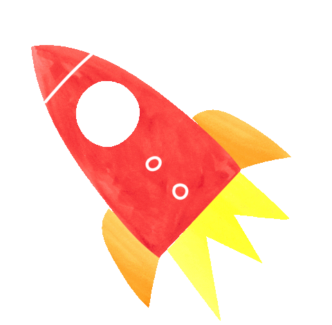 Rocket Sticker by WORLD SCHOOL Ukraine for iOS & Android | GIPHY