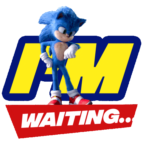 Sonic Waiting Animated Gif