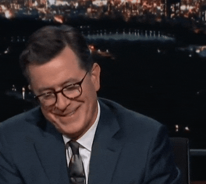 GIF: reaction, time, mood, stephen colbert, the late show, hurry up ...