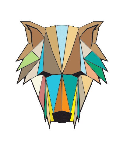 Chocolate Wolf Sticker by Reykjavik Tool Library for iOS & Android | GIPHY