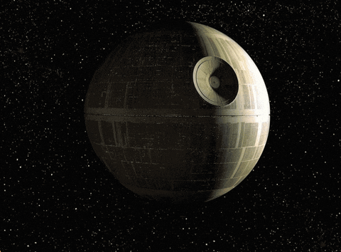 Star Wars Death Star Explosion Gif