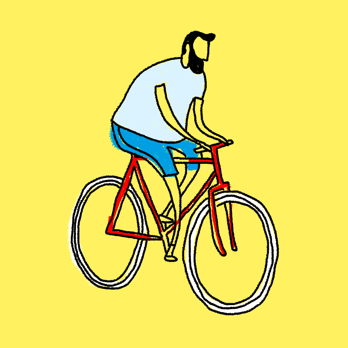 Illustration Bike GIF by Kochstrasse™ - Find & Share on GIPHY