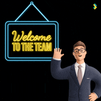 Welcome To The Team Animated Gif