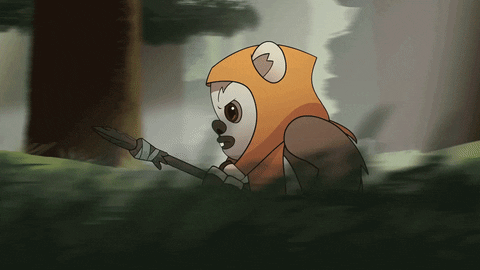 Ewok Escape GIFs - Get the best GIF on GIPHY