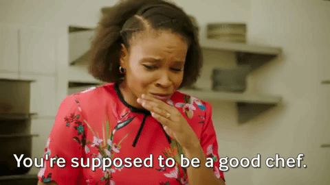 Youre-supposed-to-be-a-good-chef GIFs - Get the best GIF on GIPHY