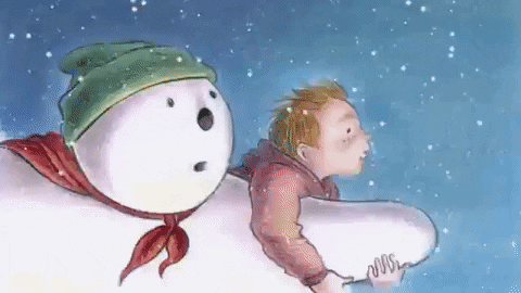 Christmas Snowman GIF by IRN-BRU - Find & Share on GIPHY