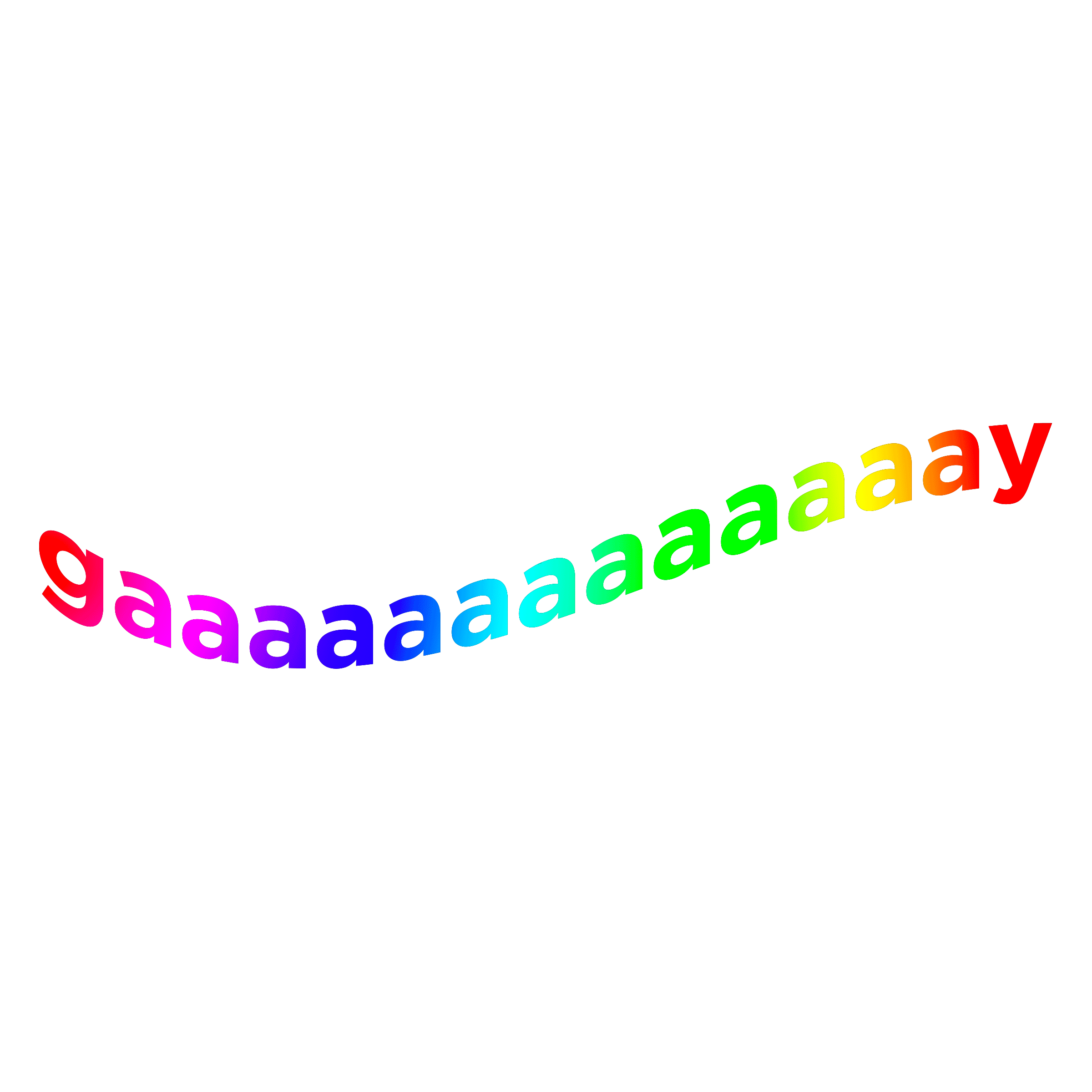 Gay Rainbow Sticker For Ios And Android Giphy