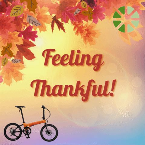 Thanksgiving Bicycle GIF by DAHON Bikes - Find & Share on GIPHY