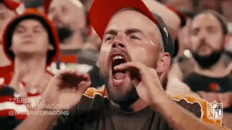Screaming 2018 Nfl GIF by NFL - Find & Share on GIPHY