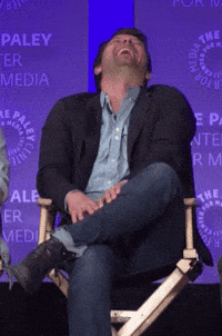 Misha Collins Smiling Gif