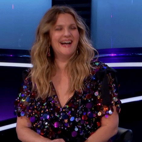 Drew Barrymore Laughing GIF by CBS - Find & Share on GIPHY