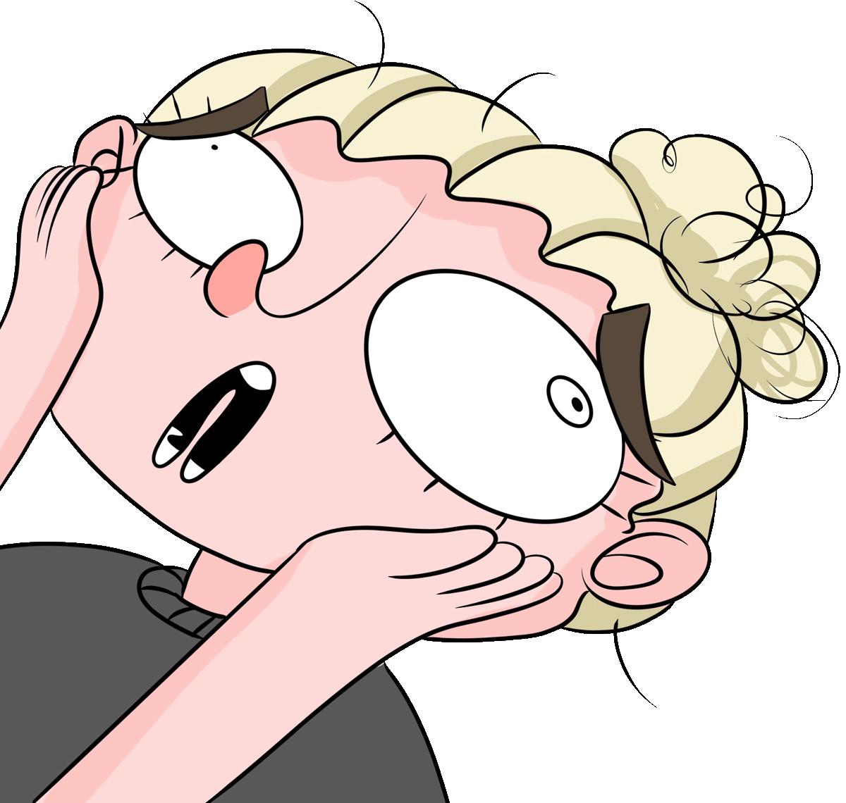 Sad Scream Sticker by planetmclulu for iOS & Android | GIPHY