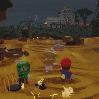 Luigi Running Gif