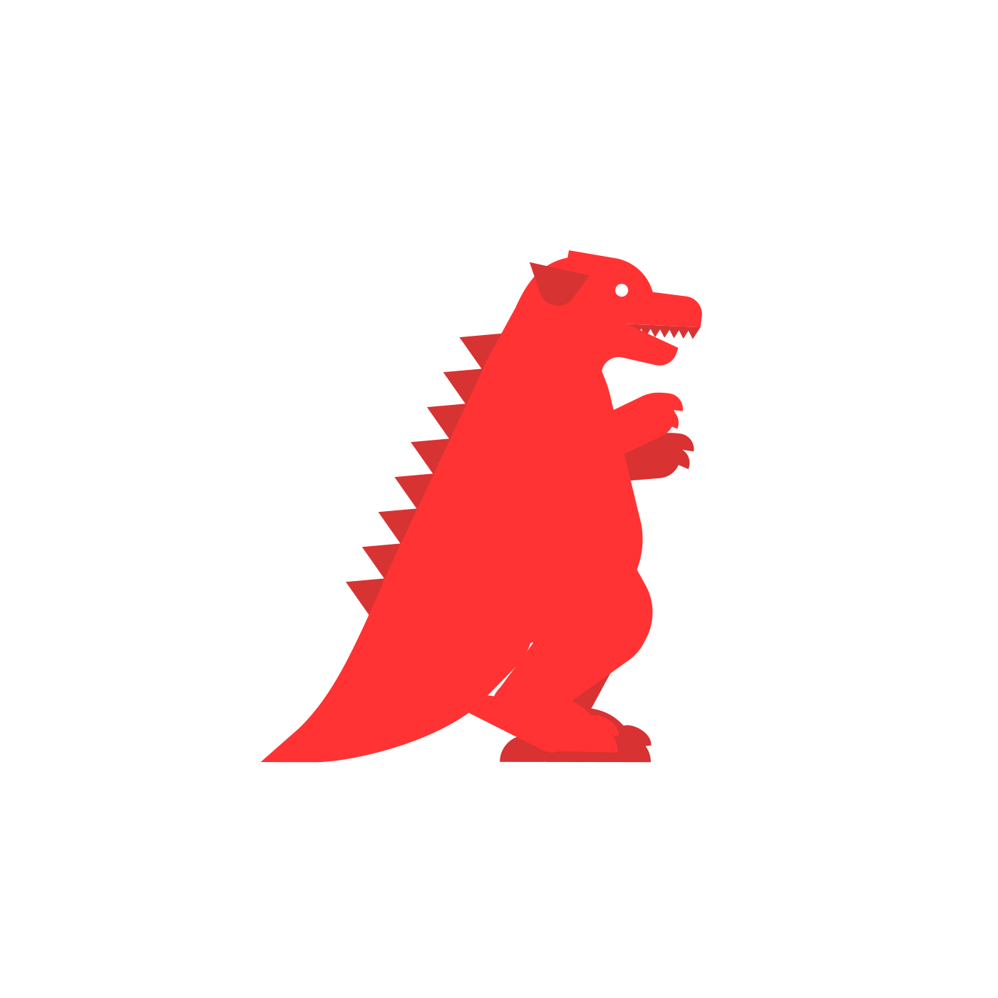Godzilla Kaiju Sticker for iOS & Android | GIPHY