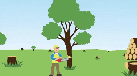 Cutting Down Climate Change GIF by European Space Agency - ESA - Find ...