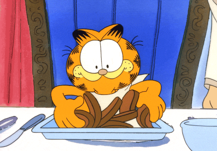 6 Things Garfield is Thankful for this Thanksgiving by Garfield | GIPHY