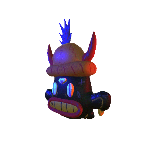 Monster Chill Sticker by Mr Tronch for iOS & Android | GIPHY