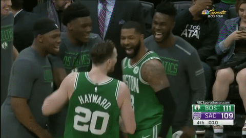 Gordon Hayward Sport GIF by NBC Sports Boston - Find & Share on GIPHY
