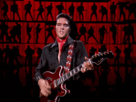 Gif Animado Del Logotipo De Elvis Presley Tcb Elvis Presley