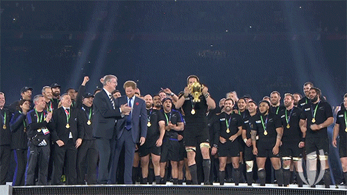 New Zealand Trophy Lift GIF by World Rugby - Find & Share on GIPHY
