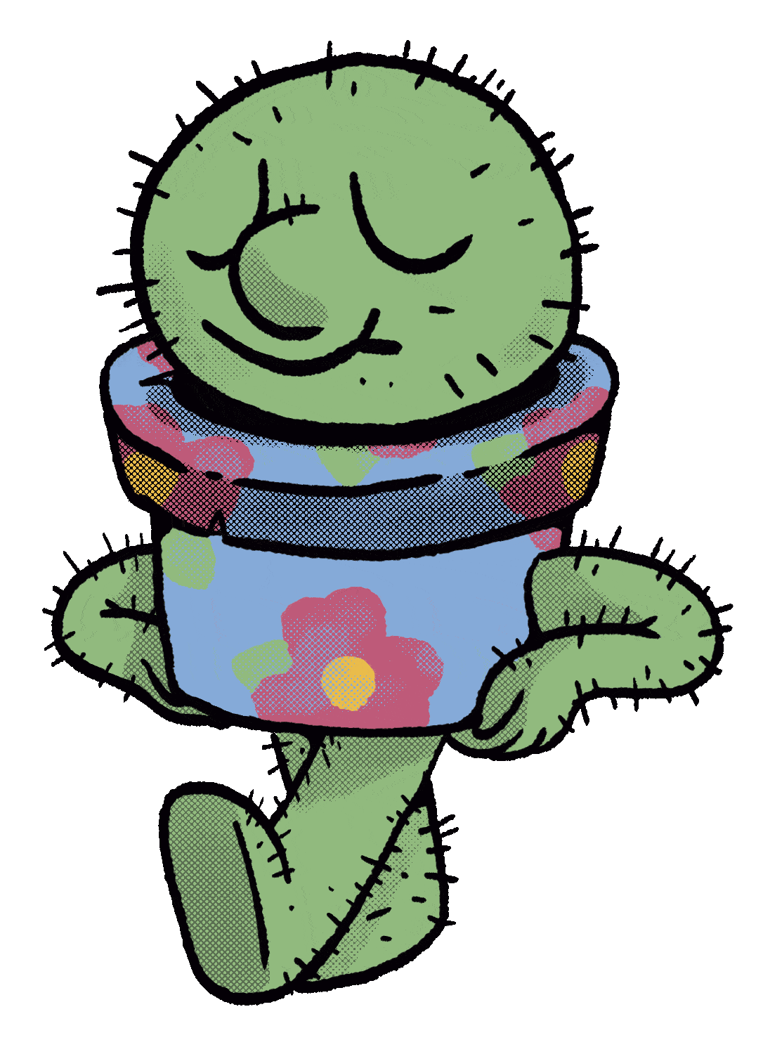 Happy Walking Sticker by martinrojasl for iOS & Android | GIPHY