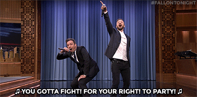 You-gotta-fight-for-your-right-to-party GIFs - Get the best GIF on GIPHY