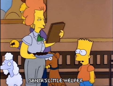 Santas-little-helper GIFs - Get the best GIF on GIPHY