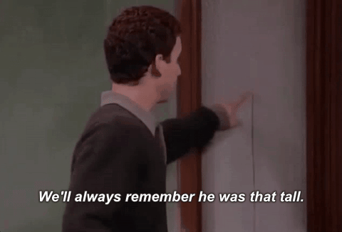 Well-always-remember-he-was-that-tall GIFs - Get the best GIF on GIPHY