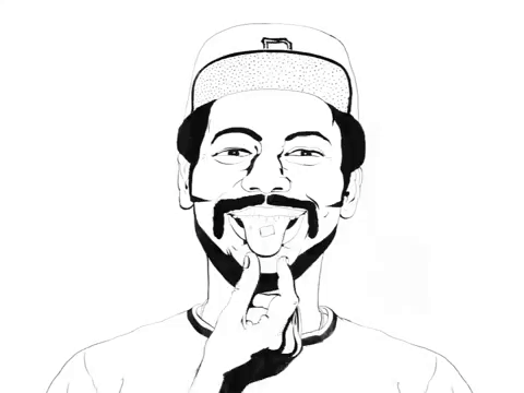 Dock Ellis GIFs - Get the best GIF on GIPHY