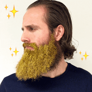 Glitter Beard GIFs - Get the best GIF on GIPHY