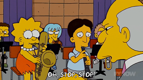 The Simpsons Dewey Largo GIF - Find & Share on GIPHY