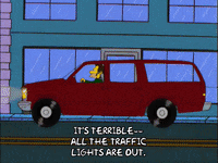 Flashing Red Traffic Light Gif