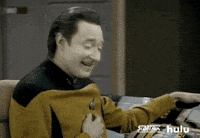 Star Trek Data Laughing