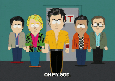 Boy Band Group GIF by South Park - Find & Share on GIPHY