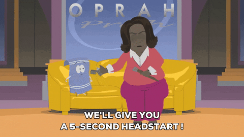 Oprah Winfrey Interview GIF by South Park - Find & Share on GIPHY