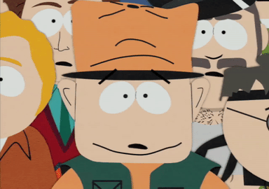 Scared Jimbo Kern GIF by South Park - Find & Share on GIPHY