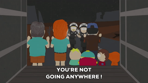 Eric Cartman Police GIF by South Park - Find & Share on GIPHY
