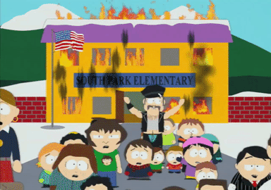 Fire School GIF by South Park - Find & Share on GIPHY